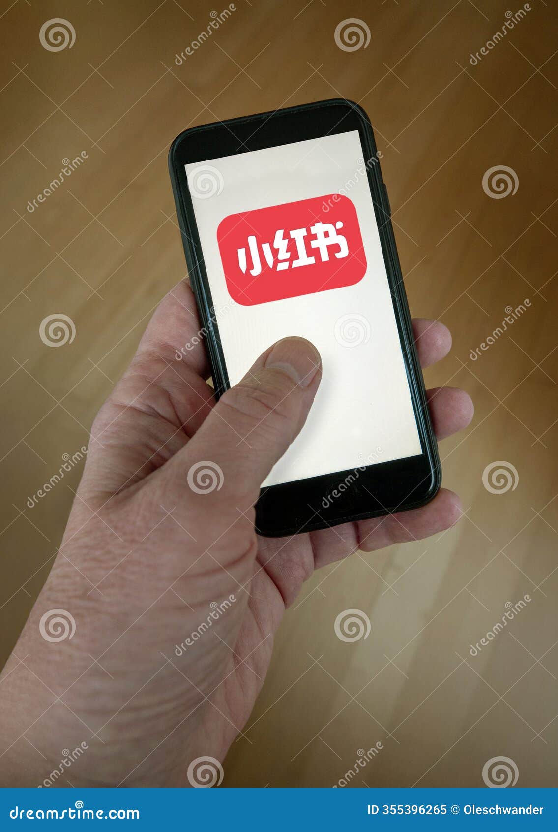 Rednote App on Smartphone Screen Held in Hand. Editorial Image - Image ...