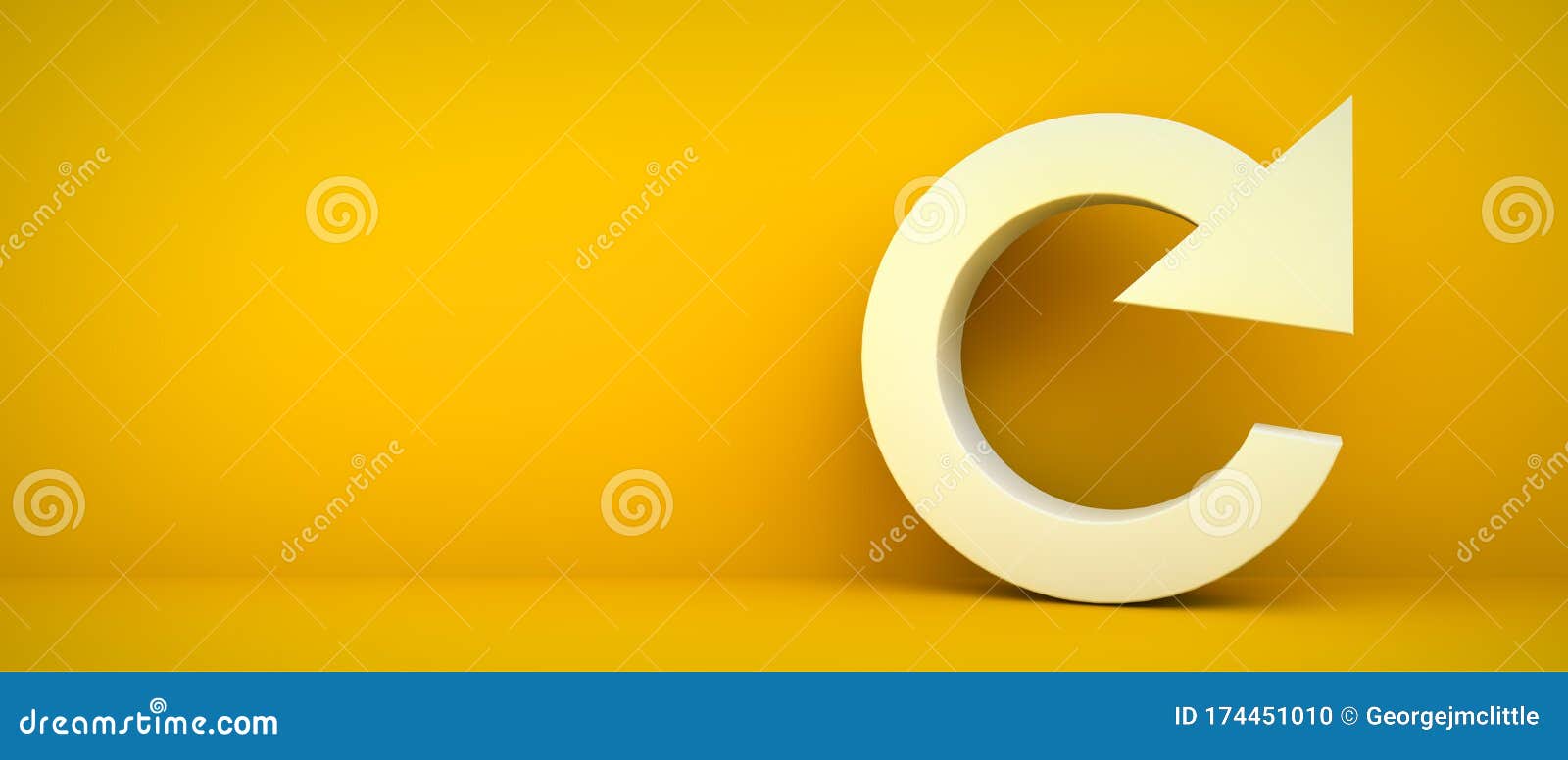 Redo icon stock illustration. Illustration of previous - 174451010