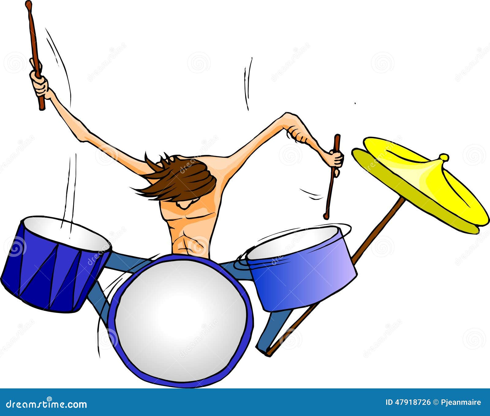 Redoblante foto de archivo. Ilustración de roca, tambores - 47918726