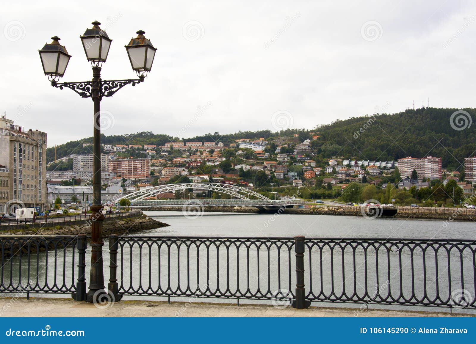 Redondela, Camino De Santiago, Spain Editorial Image - Image of trail ...