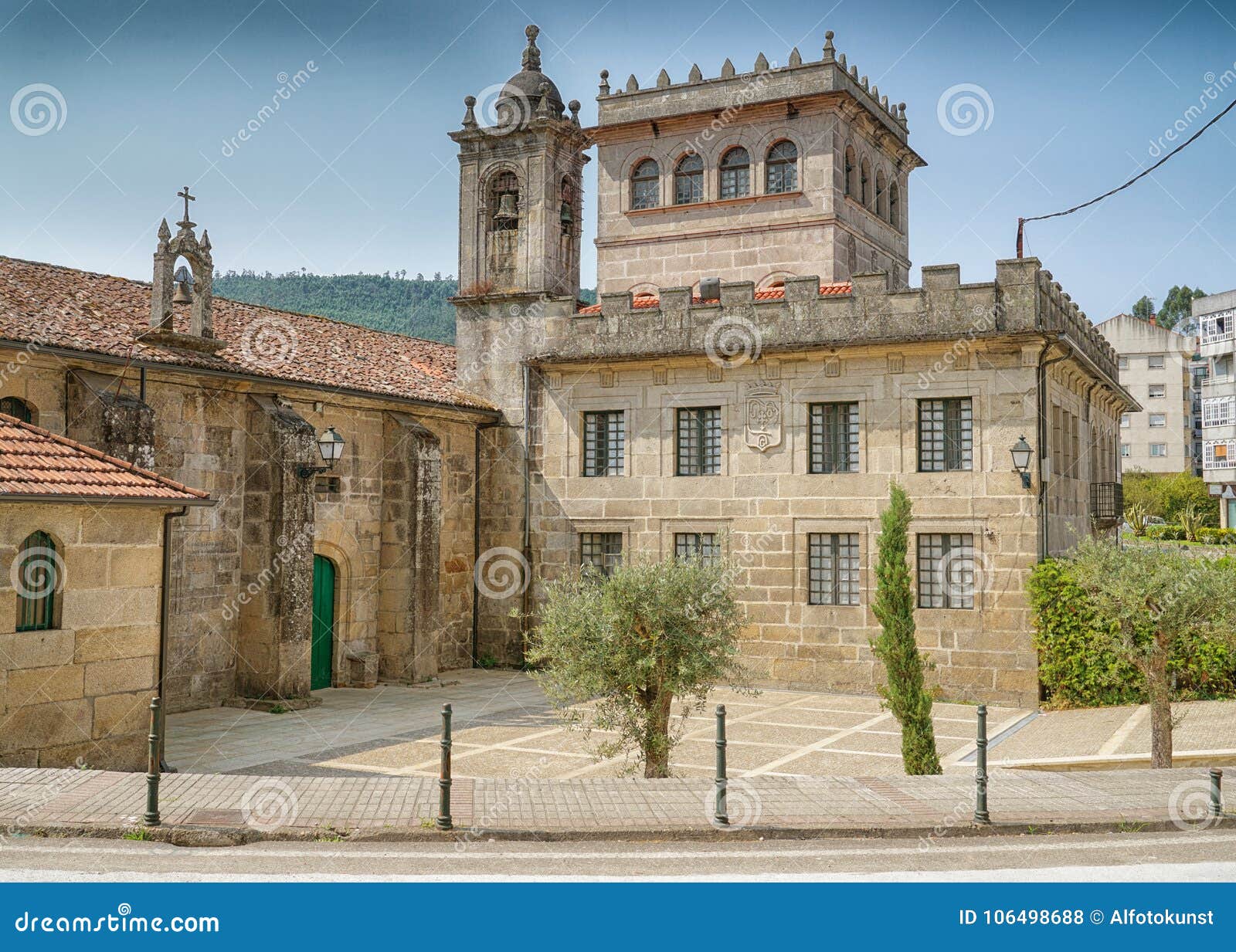 Redondela Galicia, Spanien arkivfoto. Bild av europa - 106498688