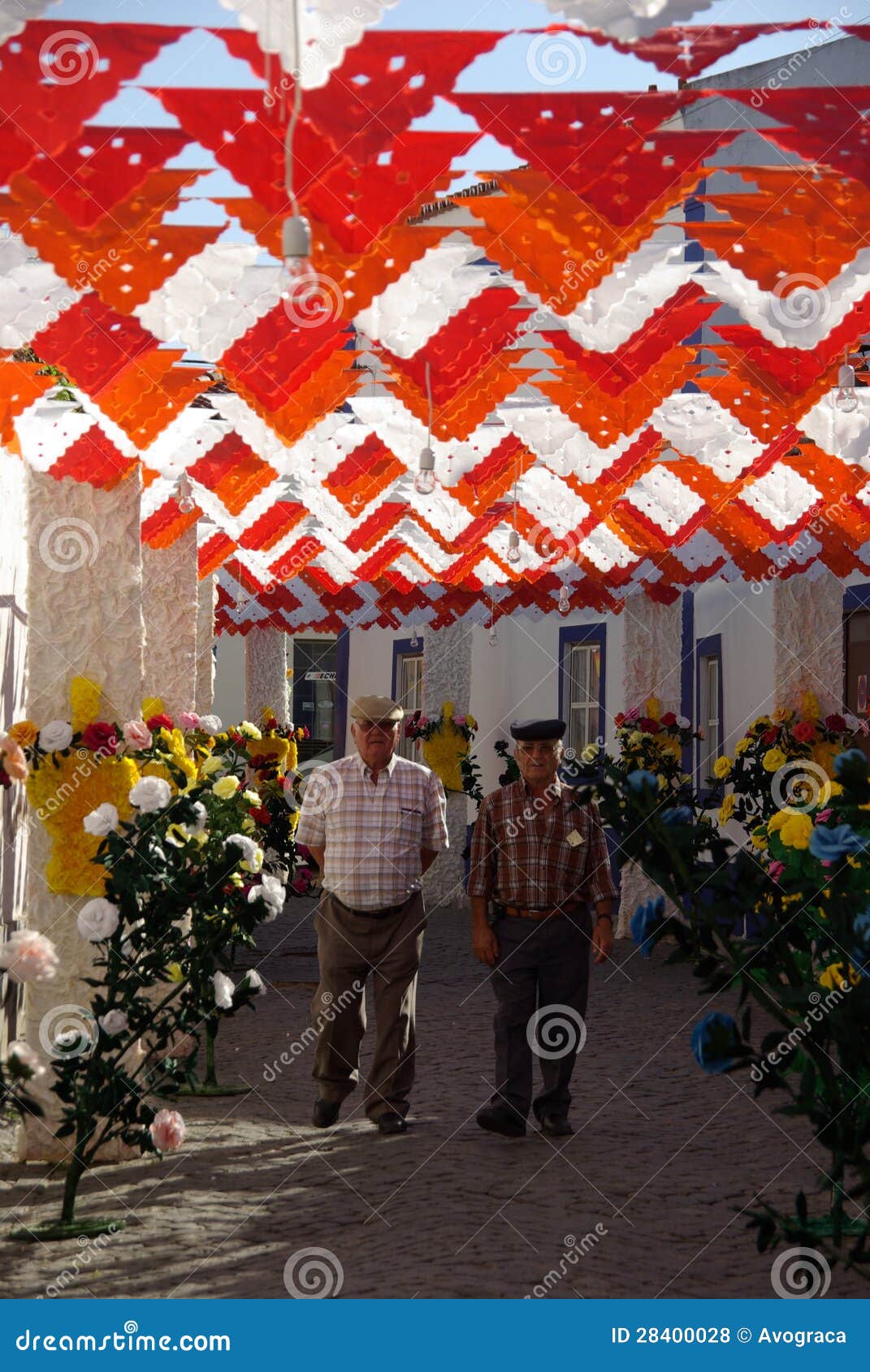 Redondo flower feast editorial stock photo. Image of walking - 28400028