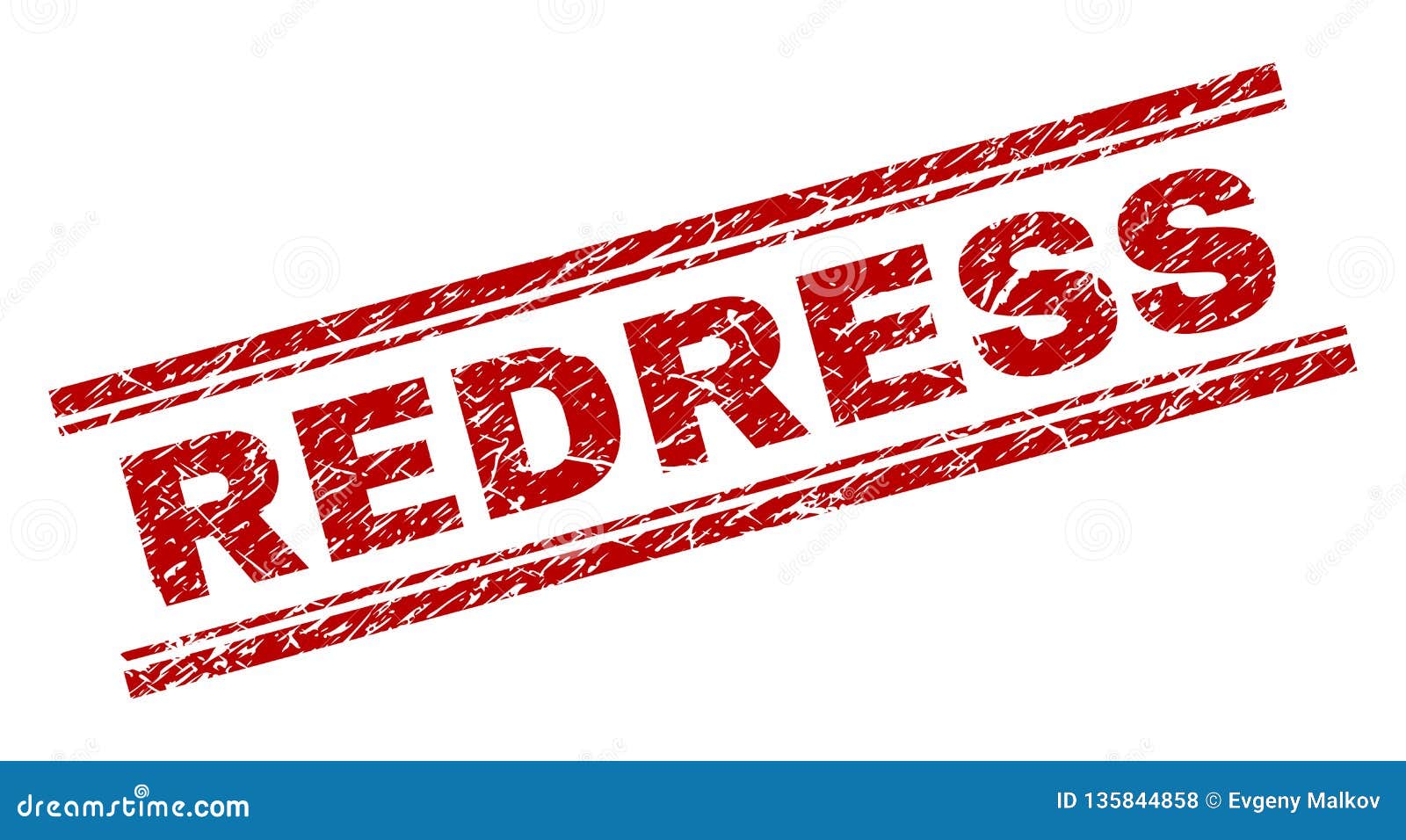 Grunge Textured REDRESS Stamp Seal Stock Vector - Illustration of ...