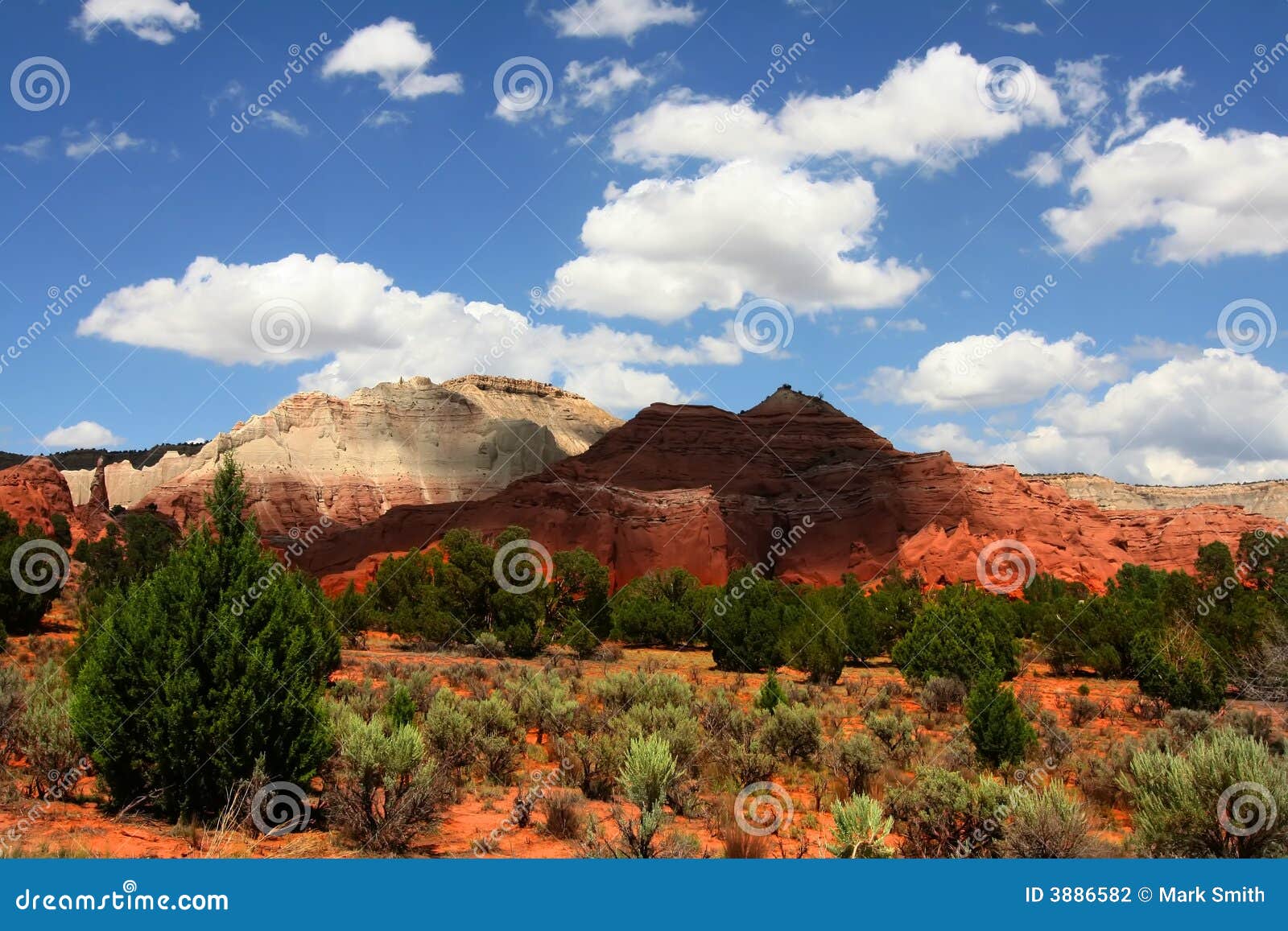 Redrock Shadows stock photo. Image of travel, scenics - 3886582