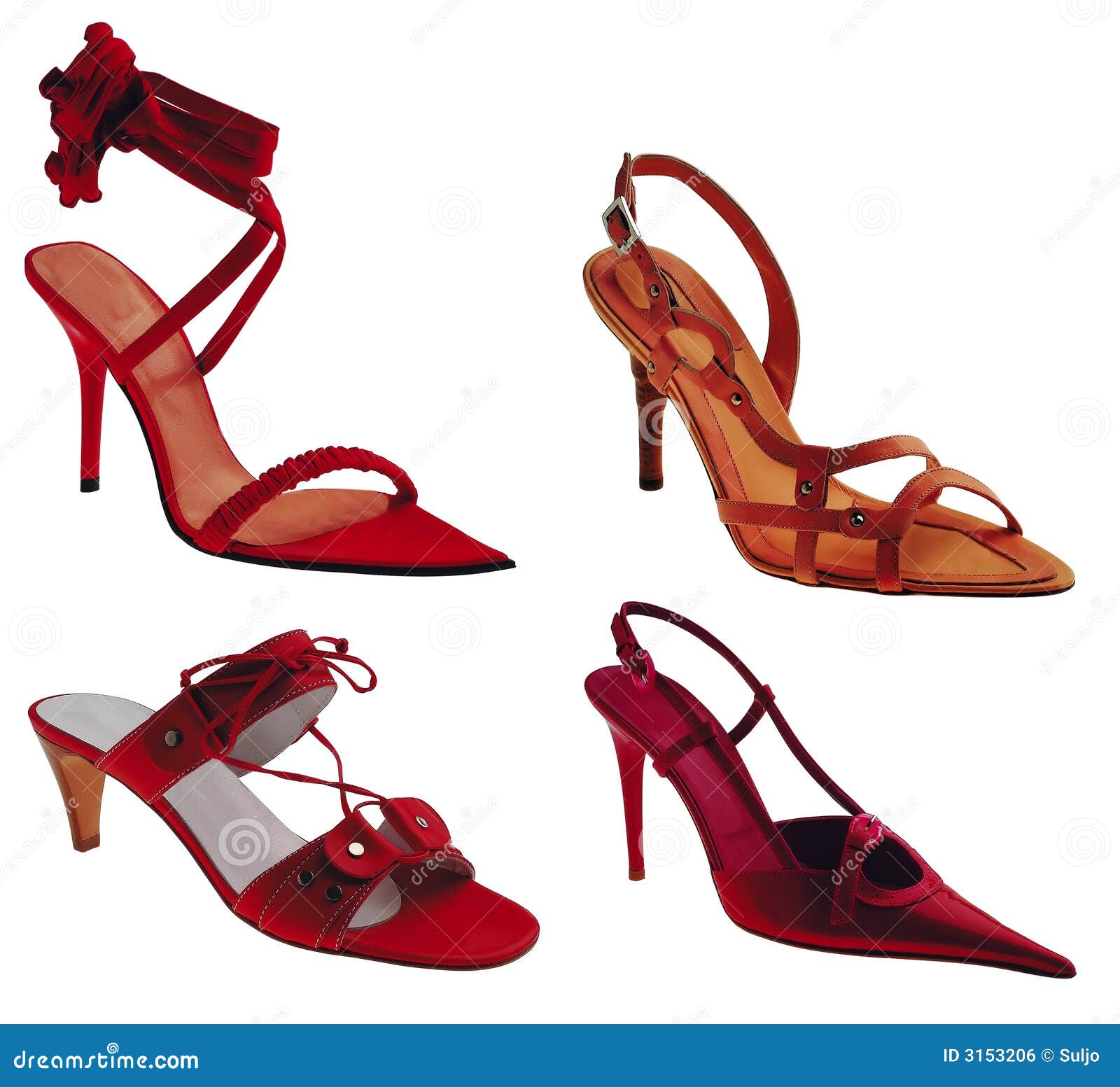 RedShoes stock photo. Image of stiletto, comfortable, slim - 3153206