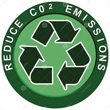 Reduce Carbon Logo stock vector. Illustration of global - 12979899