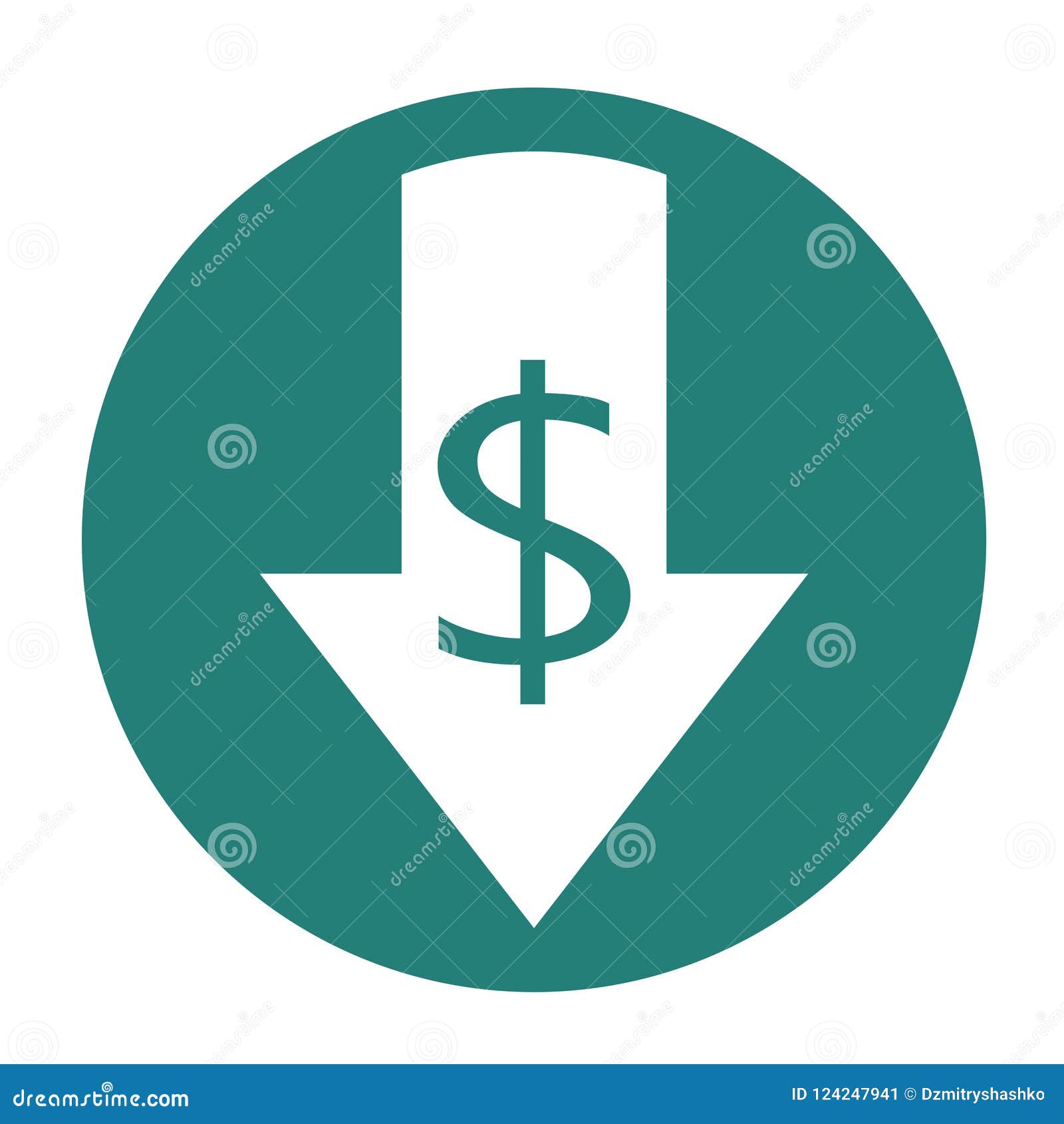 Reduce costs icon stock vector. Illustration of bankrupt - 124247941 Reduce costs icon stock vector. Illustration of bankrupt - 124247941