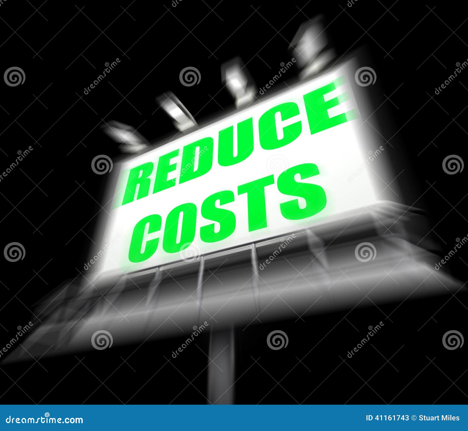 Reduce Costs Icon. Money Clip Art Isolated On White Background. Cost ...