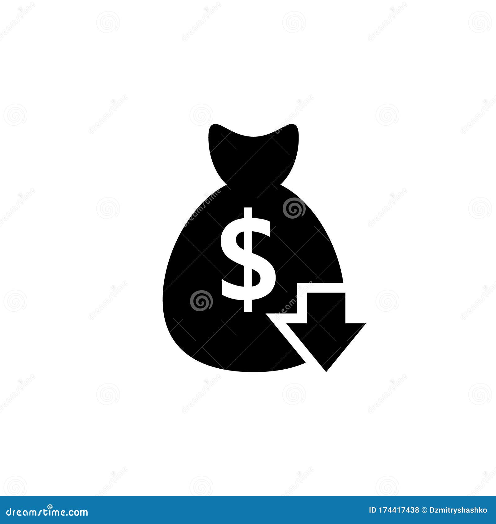 Reduce Costs Icon. Money Clip Art Isolated On White Background. Cost ... Reduce Costs Icon. Money Clip Art Isolated On White Background. Cost ...