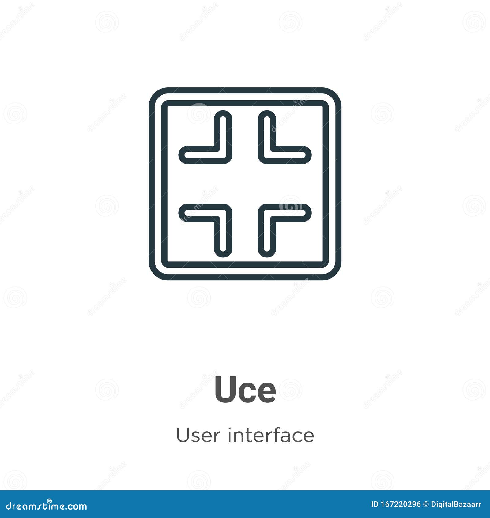 Reduce Outline Vector Icon. Thin Line Black Reduce Icon, Flat Vector ...