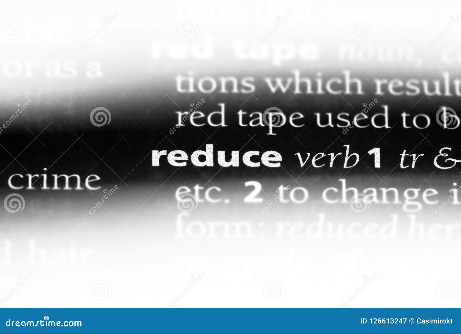 Reduce Word Written On Wood Block. Reduce, Reuse And Recycle Ecological ...