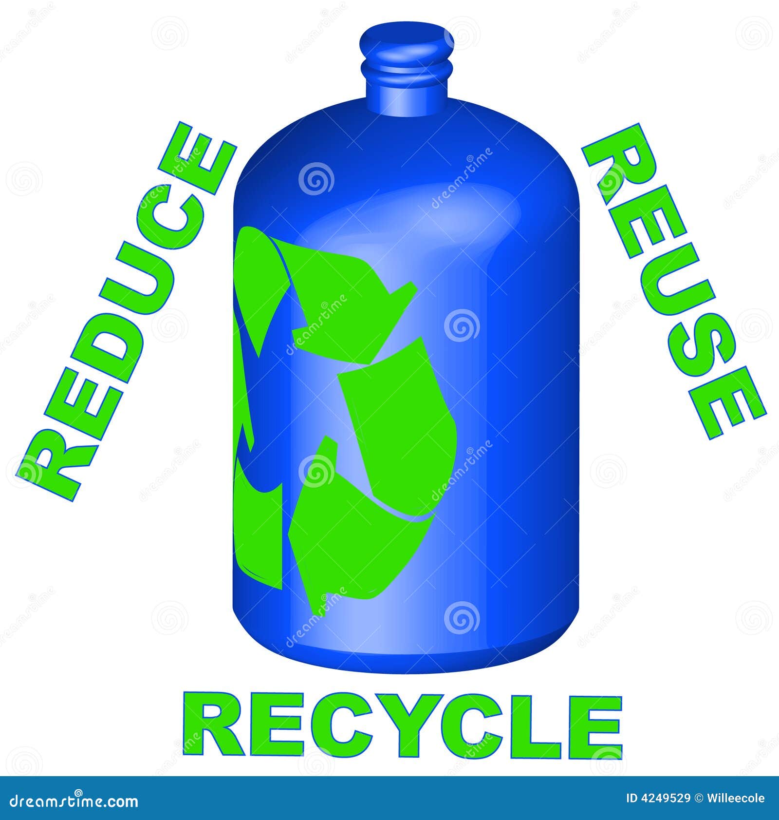 Reduce reuse recycle stock vector. Illustration of metaphor - 4249529 Reduce reuse recycle stock vector. Illustration of metaphor - 4249529