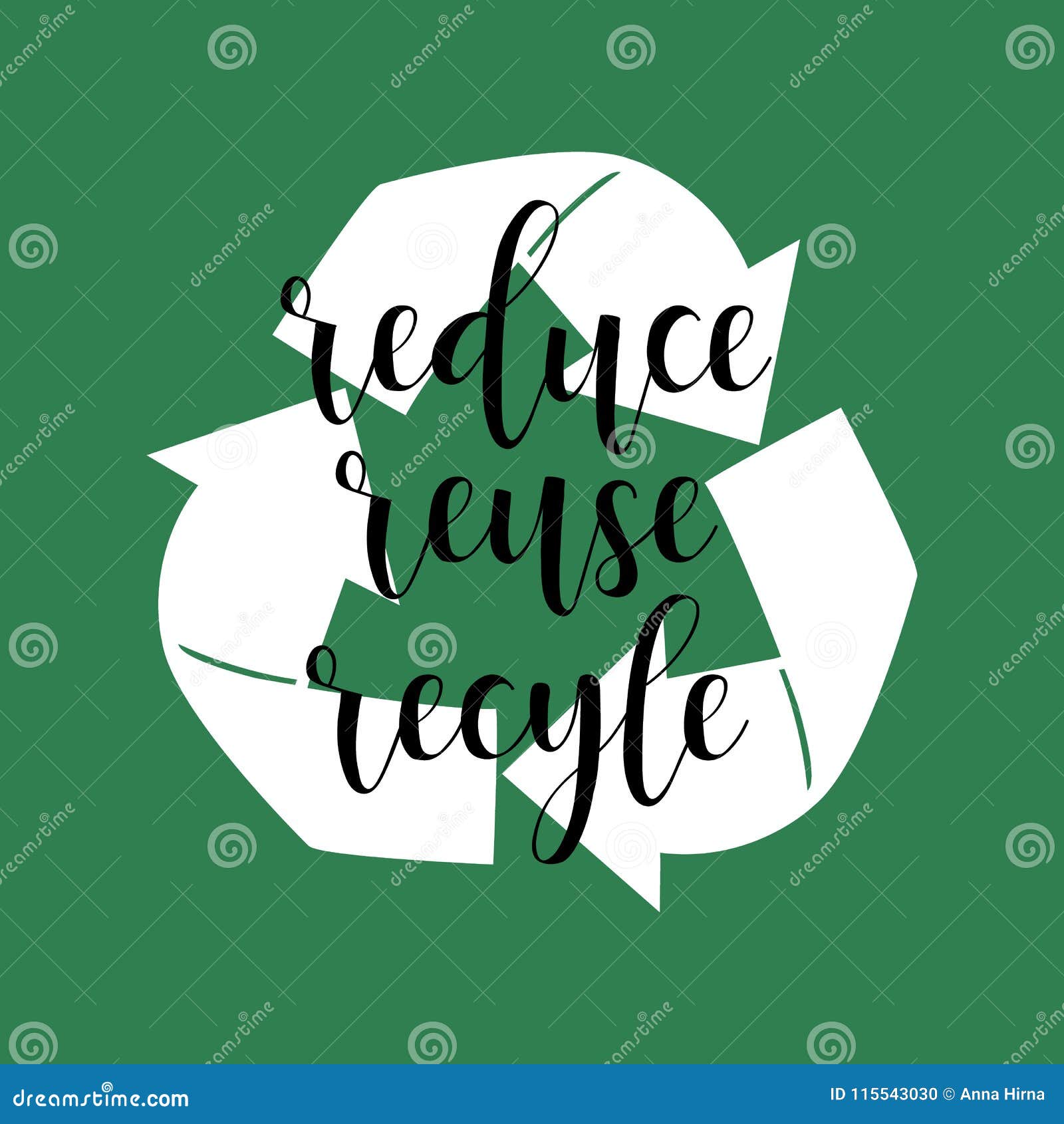 Reduce Reuse Recycle. Handwritten Lettering for Print and Poster. Stock ... Reduce Reuse Recycle. Handwritten Lettering for Print and Poster. Stock ...