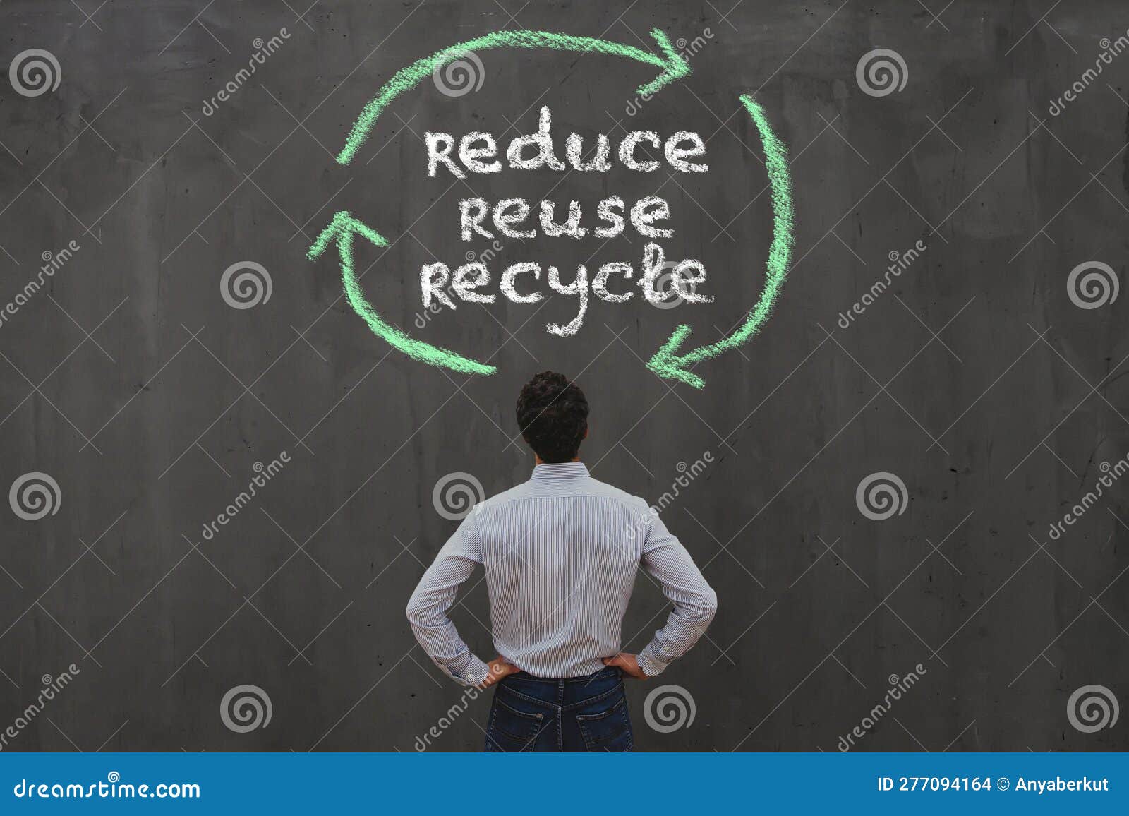 Reduce Reuse Recycle, Sustainability Concept Stock Photo - Image of ...