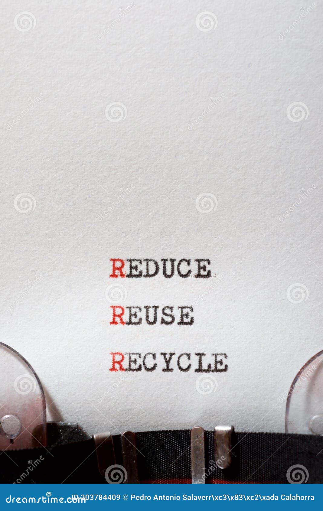 Reduce, Reuse and Recycle stock image. Image of green - 203784409