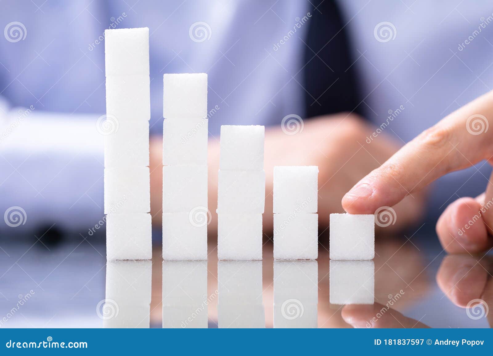 Reduce Sugar Concept stock image. Image of calorie, arrow - 181837597