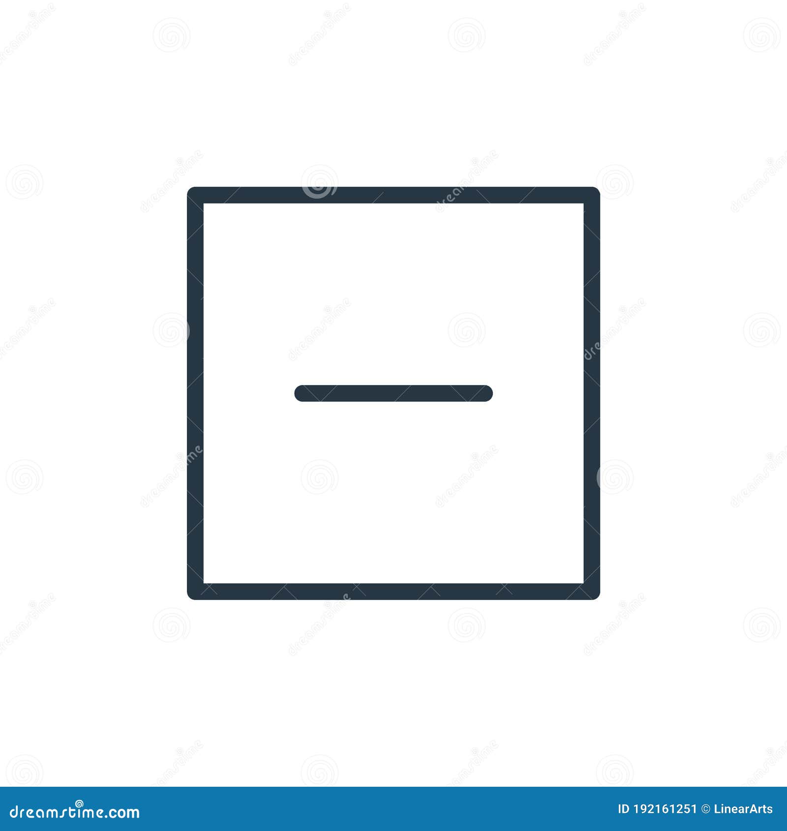 Reduced Icon Vector from User Interface Concept. Thin Line Illustration ...
