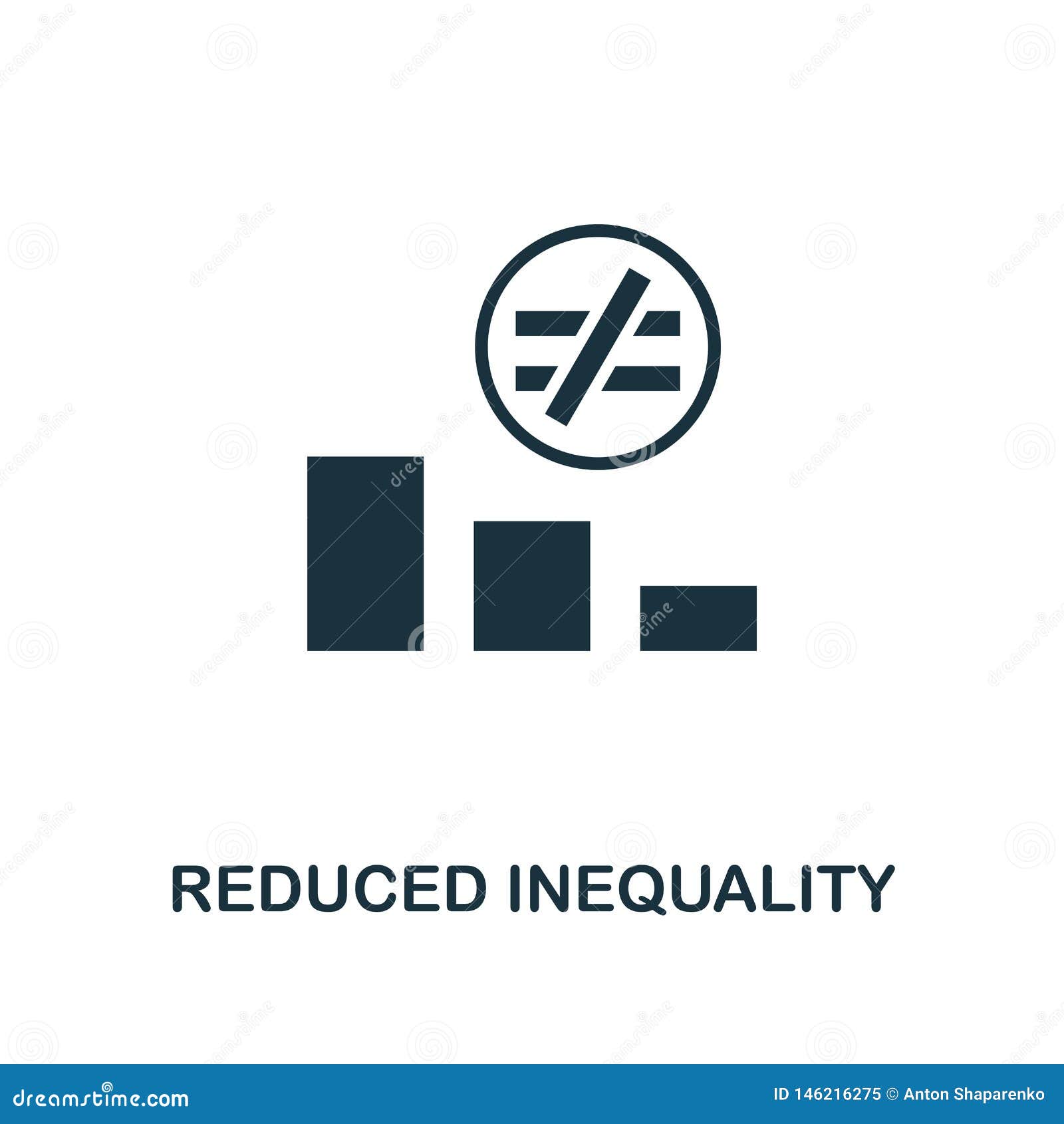 Inequality Icon Vector Isolated On White Background, Logo Concept Of ...