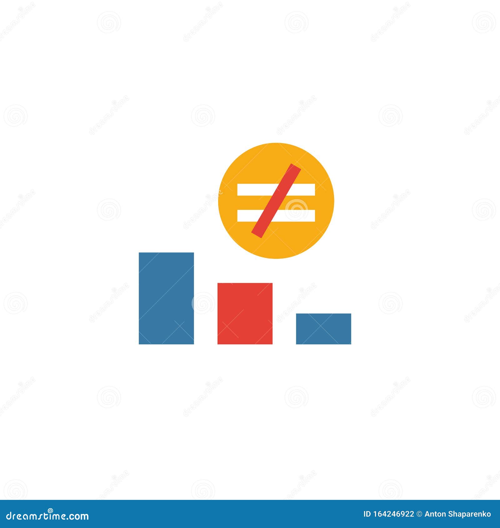 Inequality Icon. Injustice Symbol. Cartoon Vector | CartoonDealer.com ...