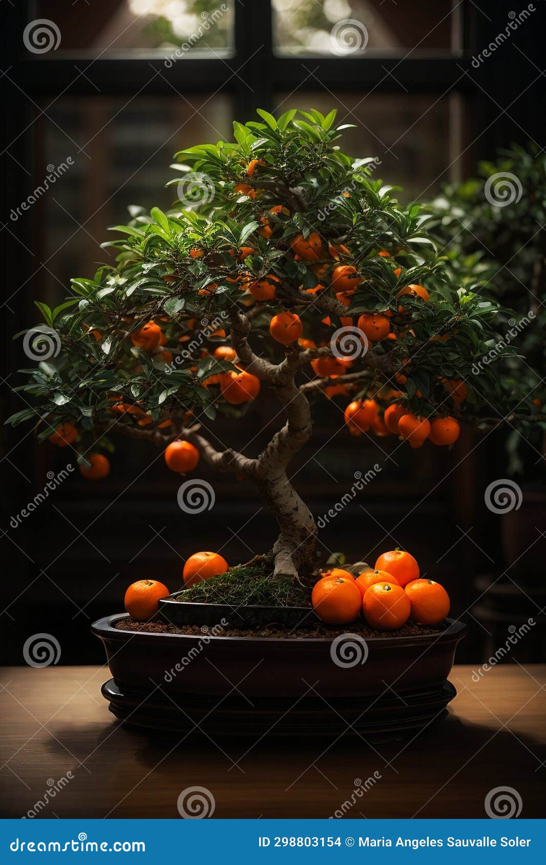 Reduced Tree Created with a Special Technique Stock Illustration ...