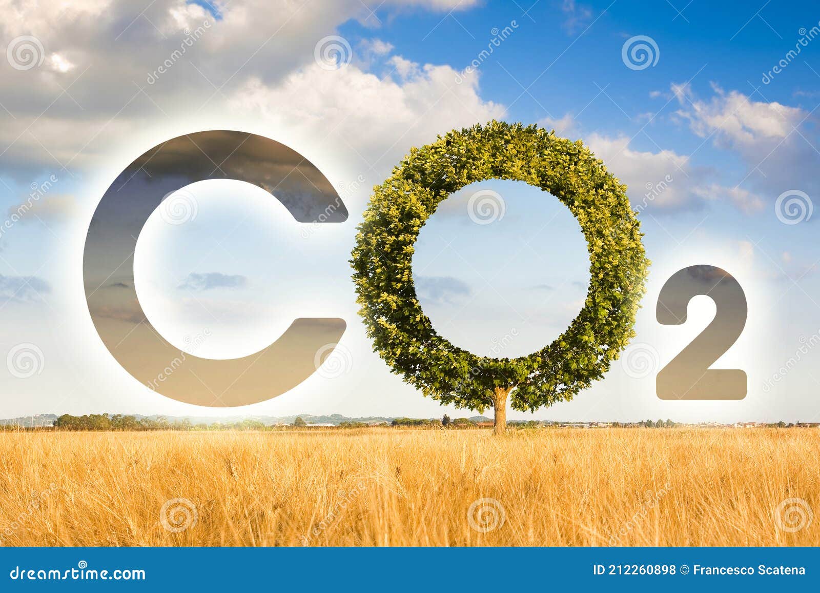 Reduction Of The Amount Of CO2 Emissions - Concept Image With CO2 Icon ...