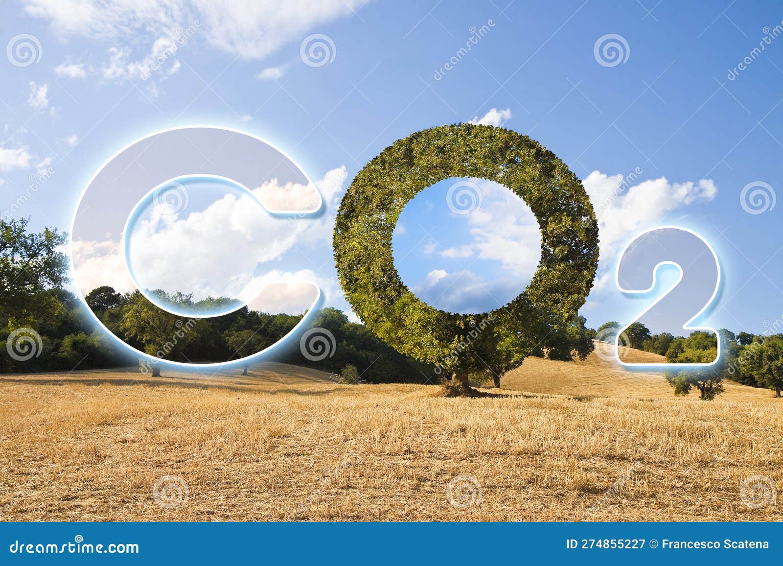 Reduction Of The Amount Of CO2 Emissions - Concept Image With CO2 Icon ...