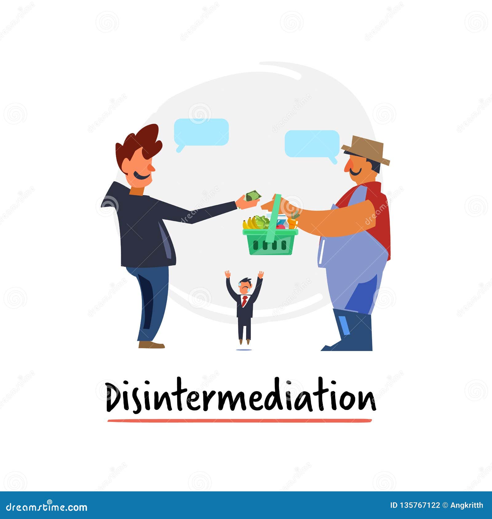 Disintermediation Stock Illustrations – 101 Disintermediation Stock ...