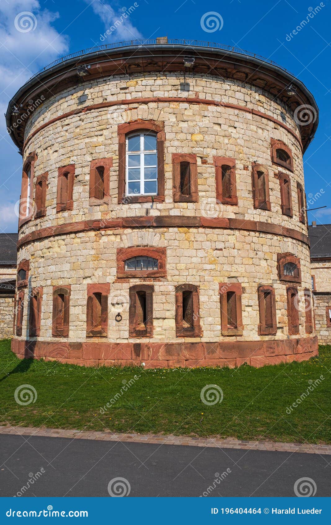 Reduit Building in Wiesbaden / Germany Stock Photo - Image of kastel ...