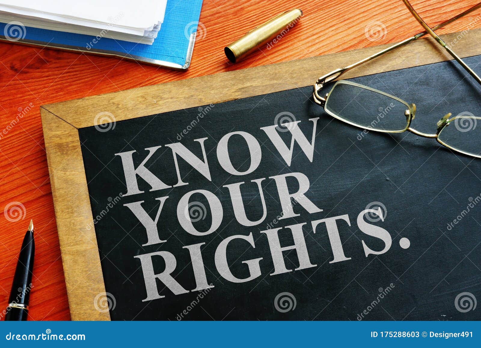 Redundancy Concept. Know Your Rights Sign Stock Image - Image of ...