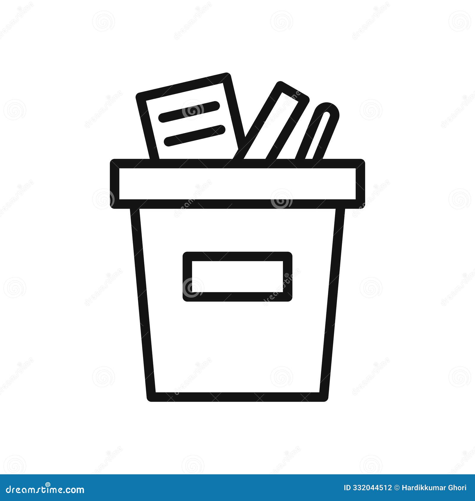 Redundancy Icon Symbol on White Background Stock Vector - Illustration ...