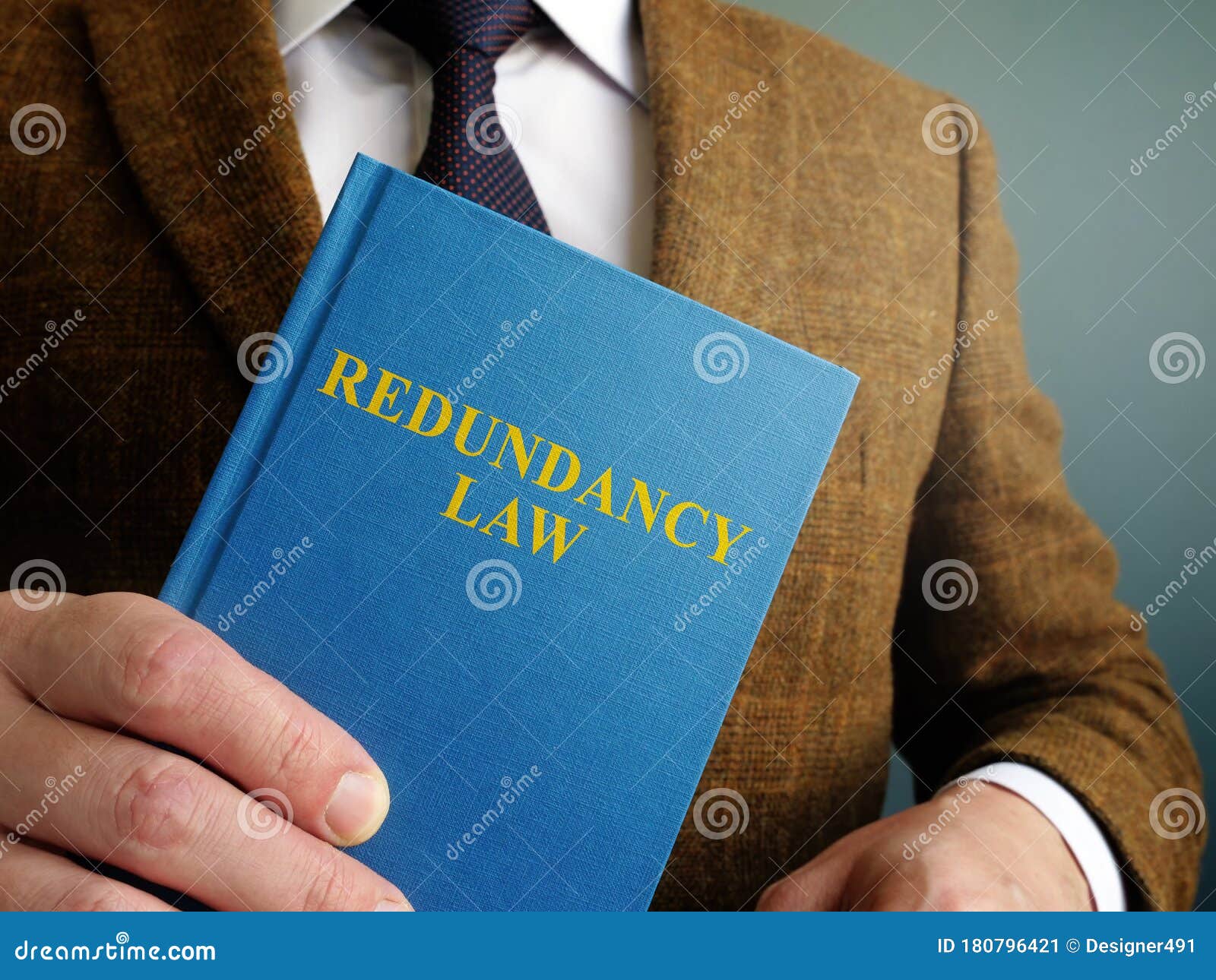 Redundancy Law about Termination and Employee Rights Stock Image ...