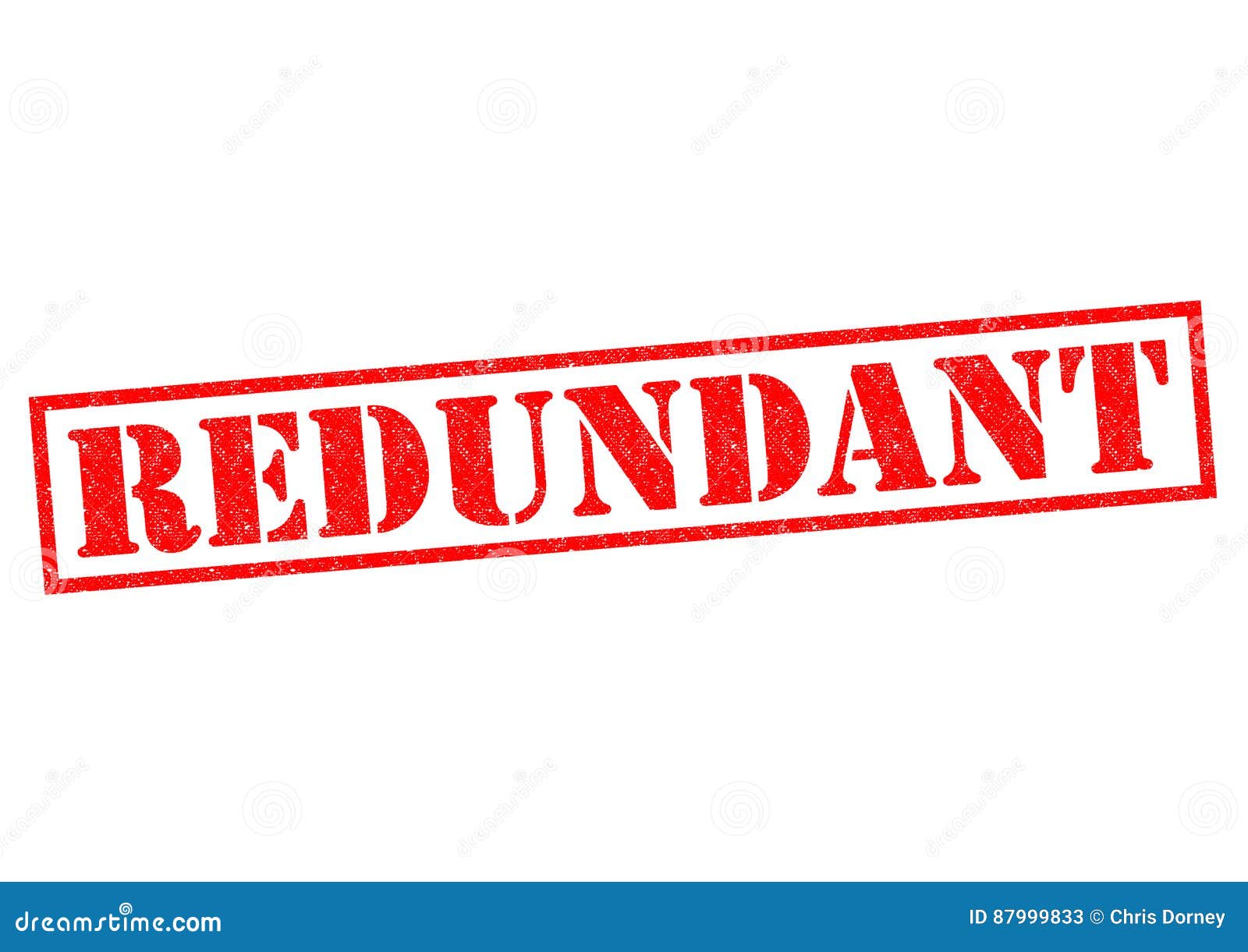 Redundant Sign Or Stamp Vector Illustration | CartoonDealer.com #189885912