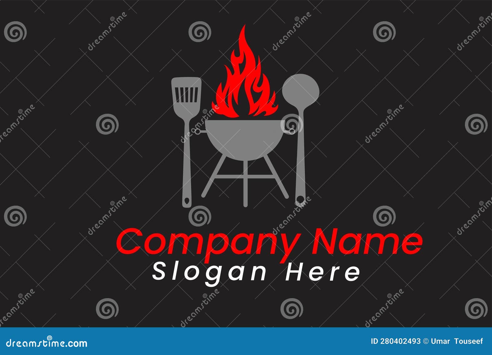 Cooking Company Logo Template Design Stock Vector - Illustration of ...