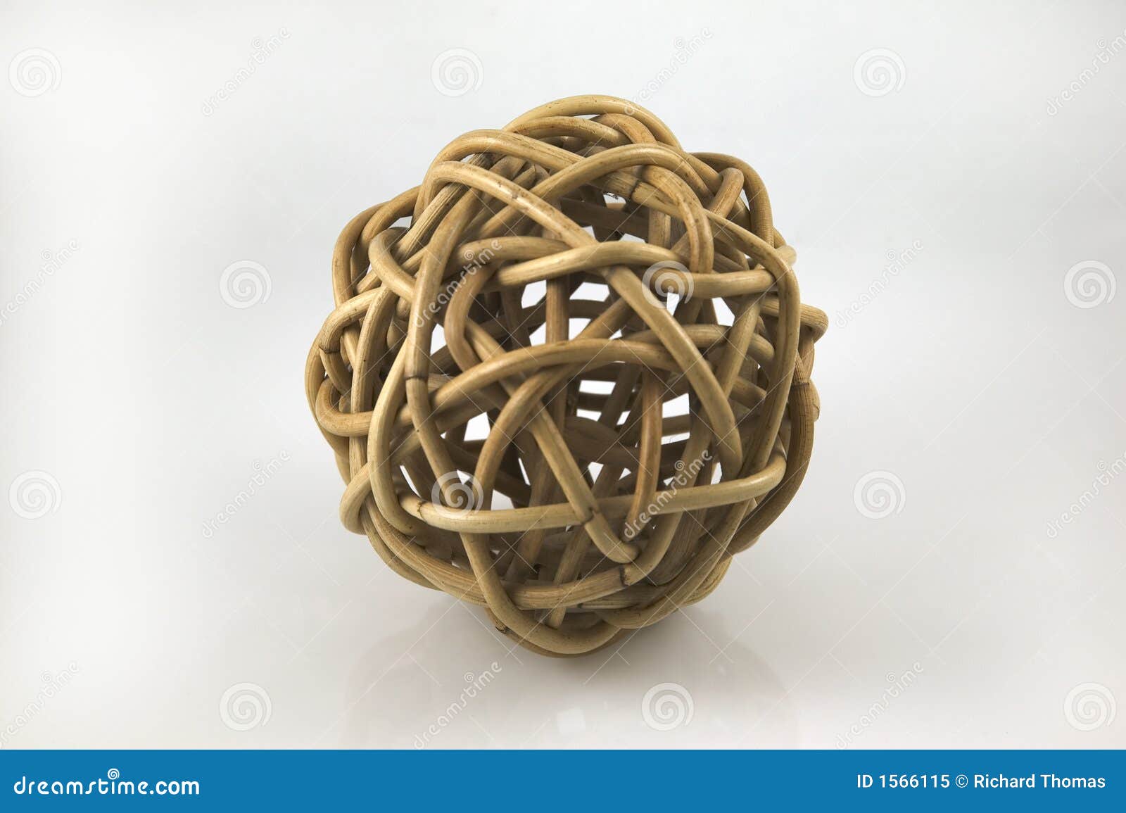 Reed ball stock image. Image of cane, reed, isolation - 1566115