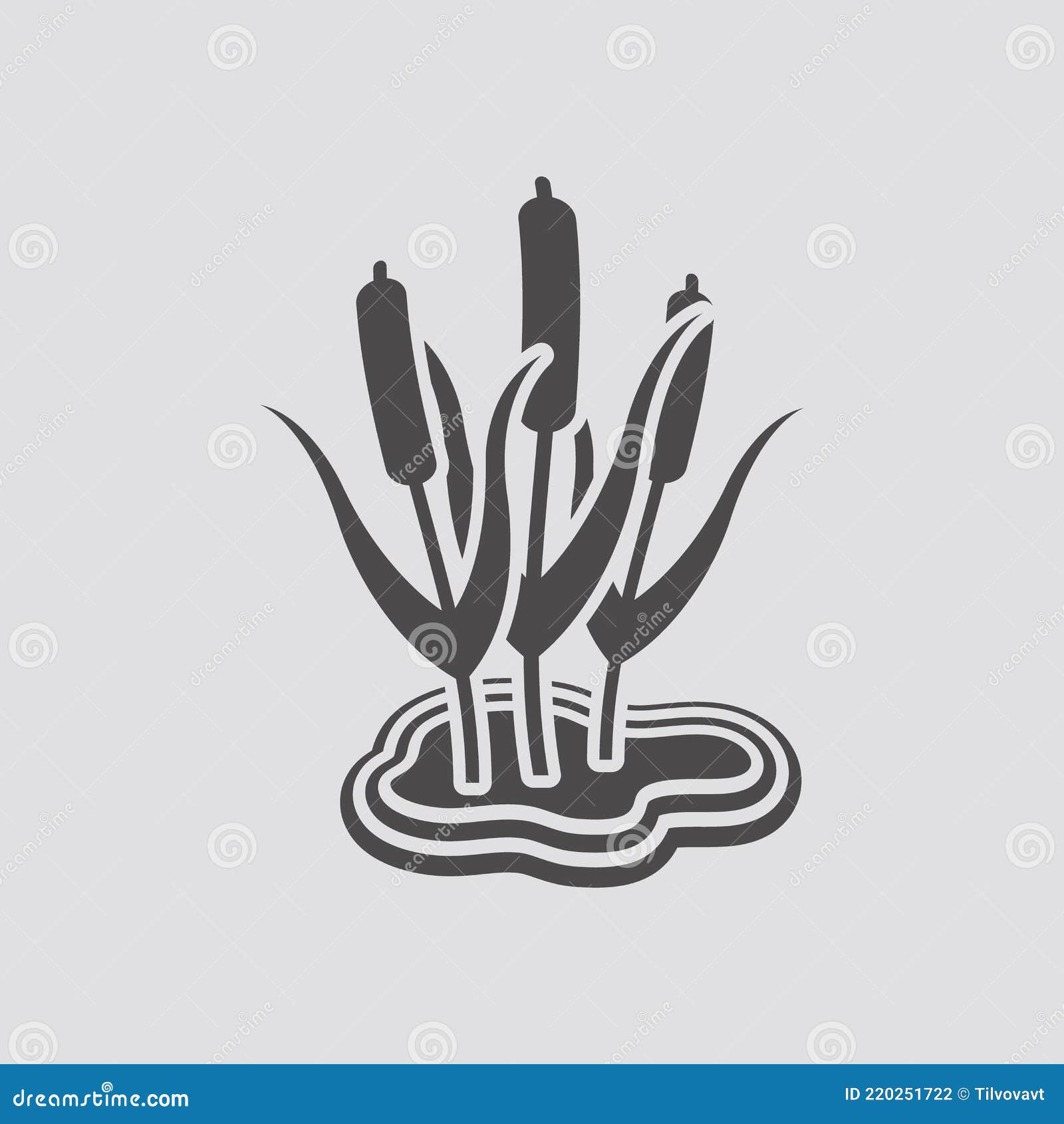Reed Icon. Trendy Reed Logo Concept On White Background From Nat Vector ...