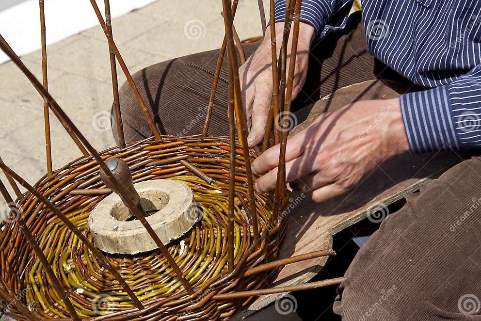 Reed weaving stock image. Image of weave, weaving, cane - 14220099
