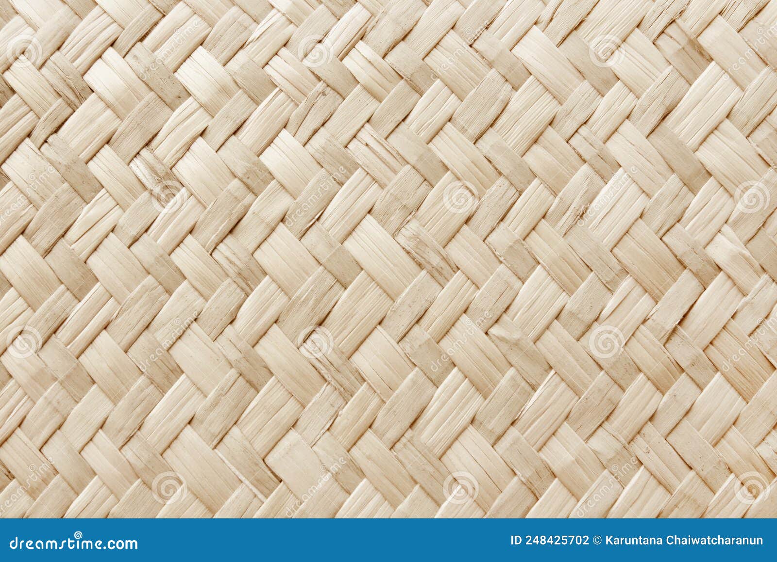 Reed Weaving Mat Texture Background with Vintage Style Stock Photo ...