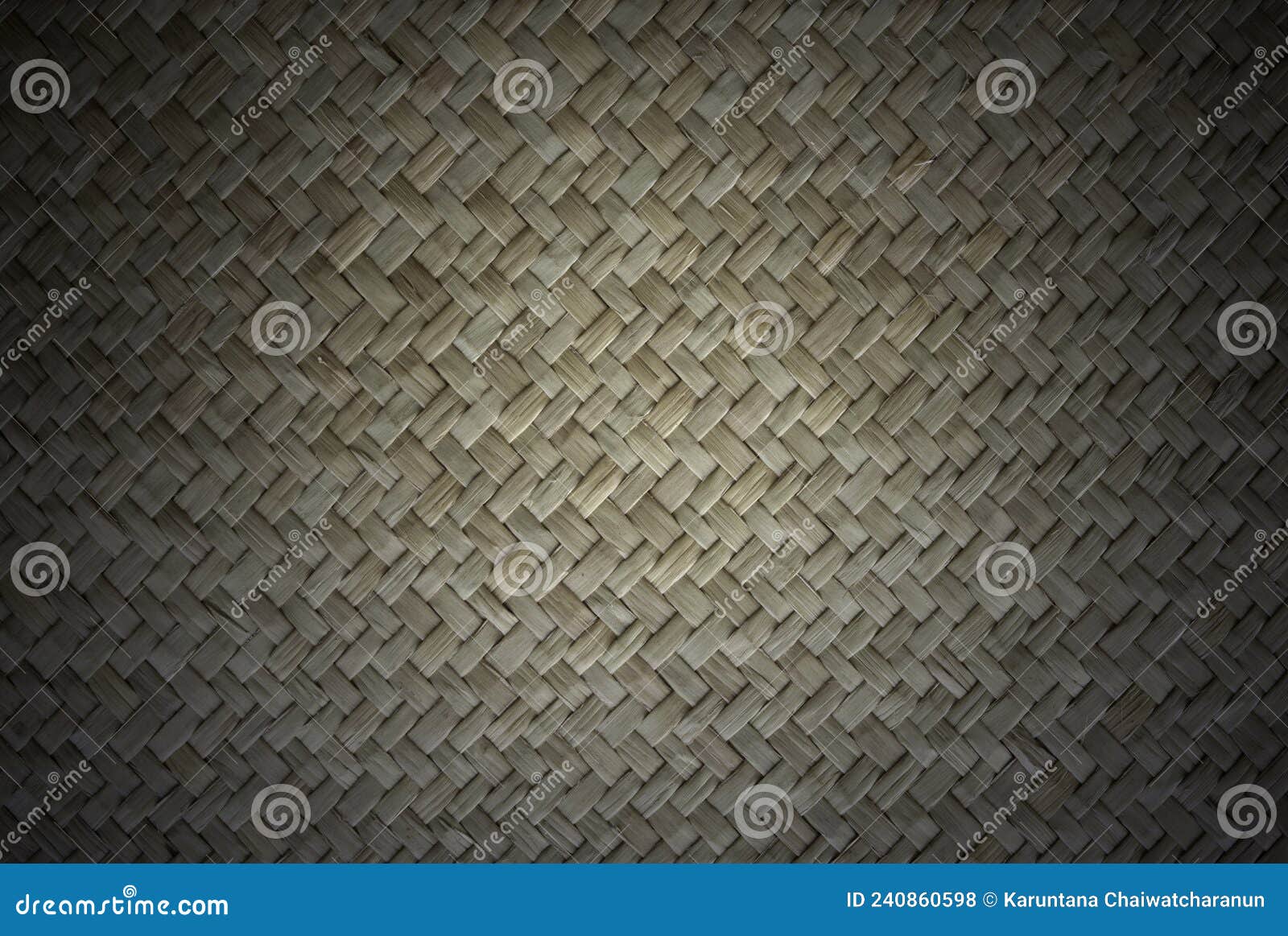 Reed Weaving Mat Texture in Dark Brown Color for Background and Design ...