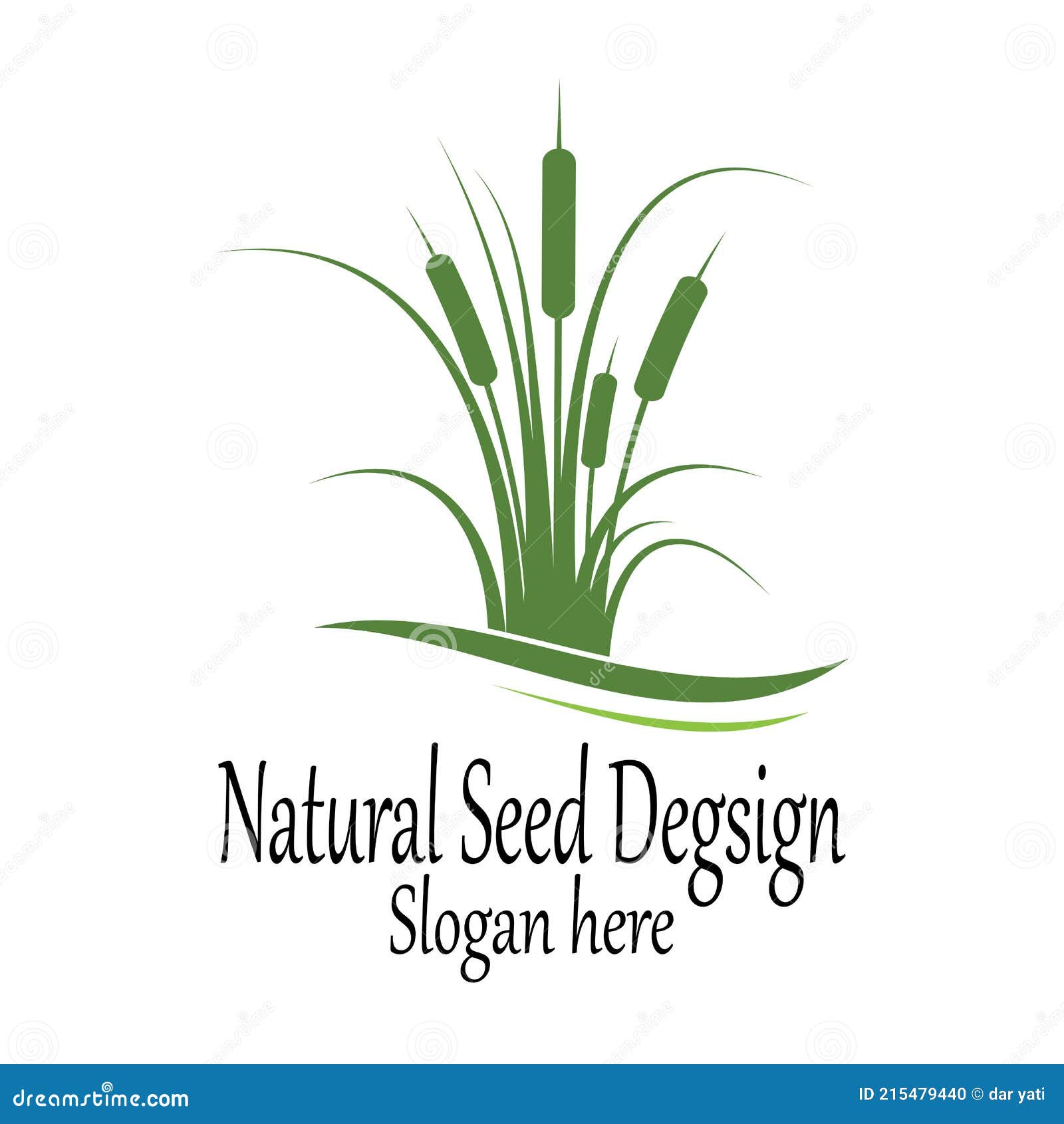 Reeds Icon Vector Design Template and Symbol Stock Vector ...