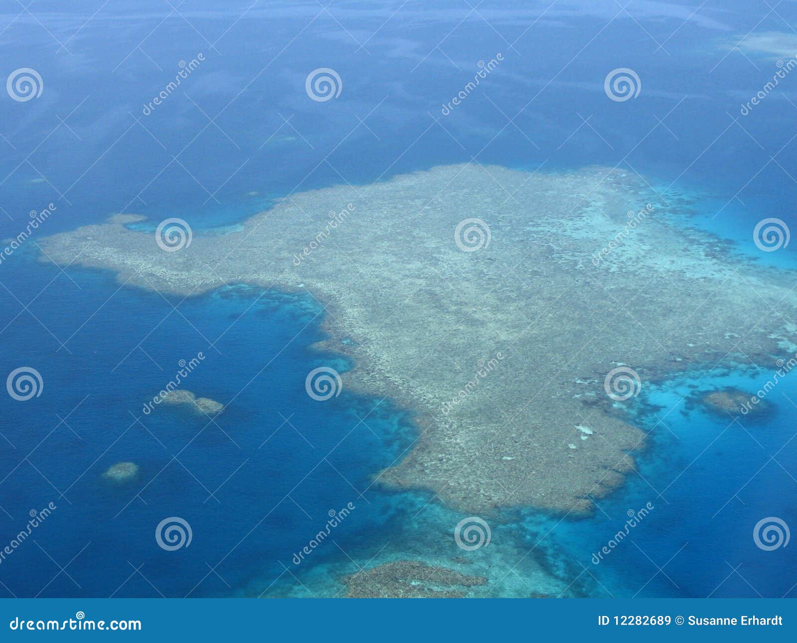 Reef from Above stock image. Image of plane, beauty, coral - 12282689