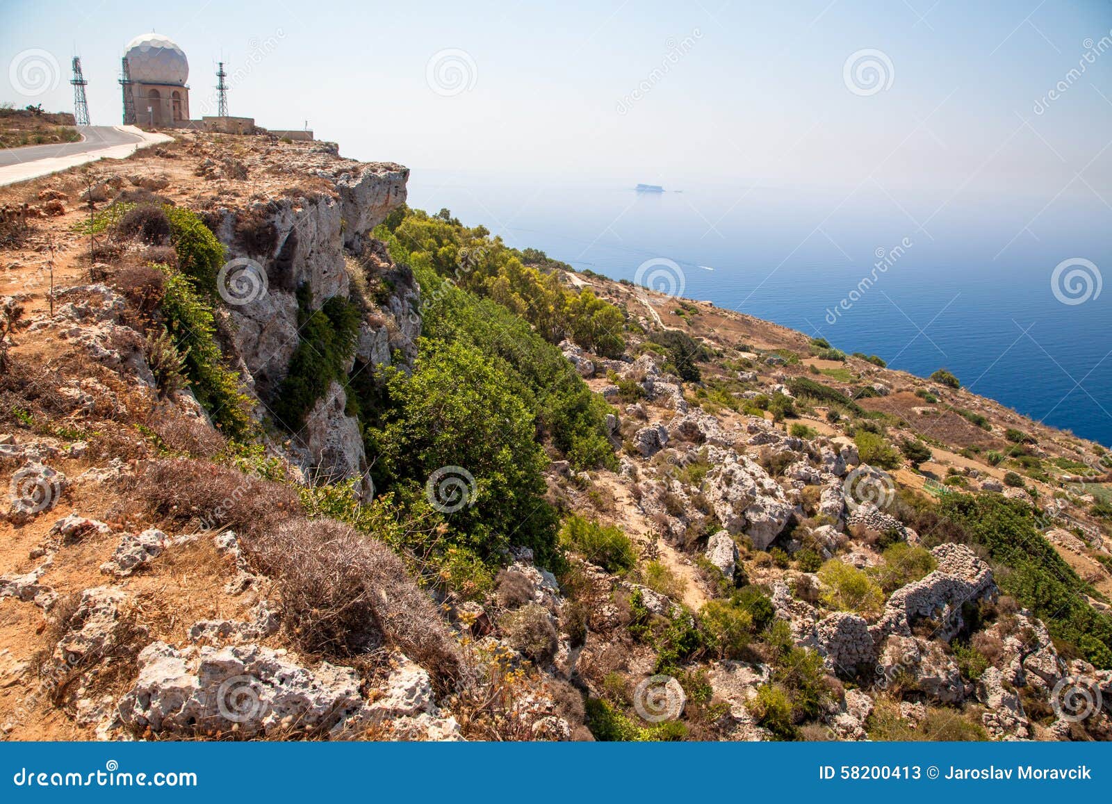 Reef in Malta stock image. Image of malta, nature, cliff - 58200413