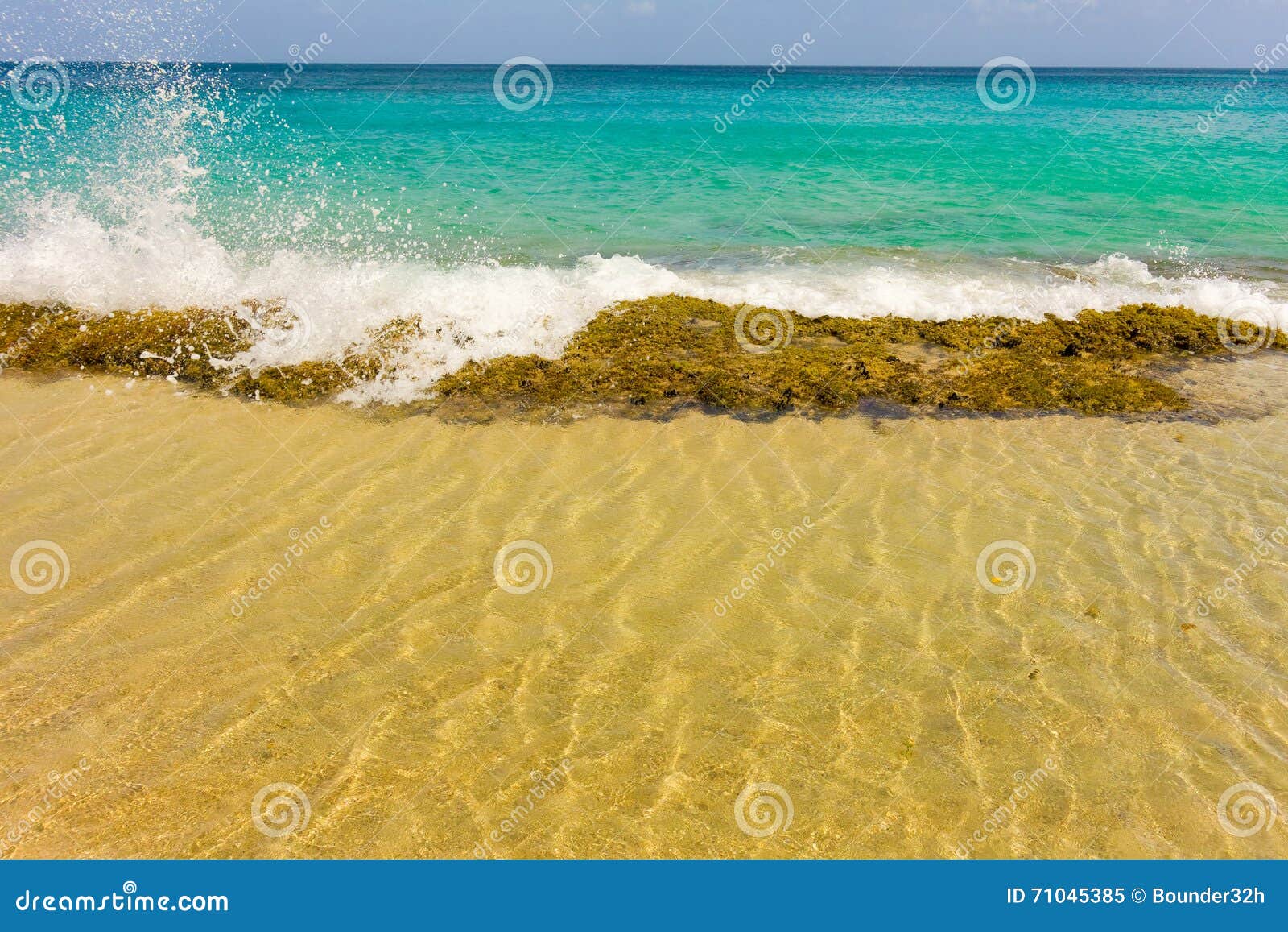 A Reef in the Windward Islands Stock Image - Image of aquamarine ...