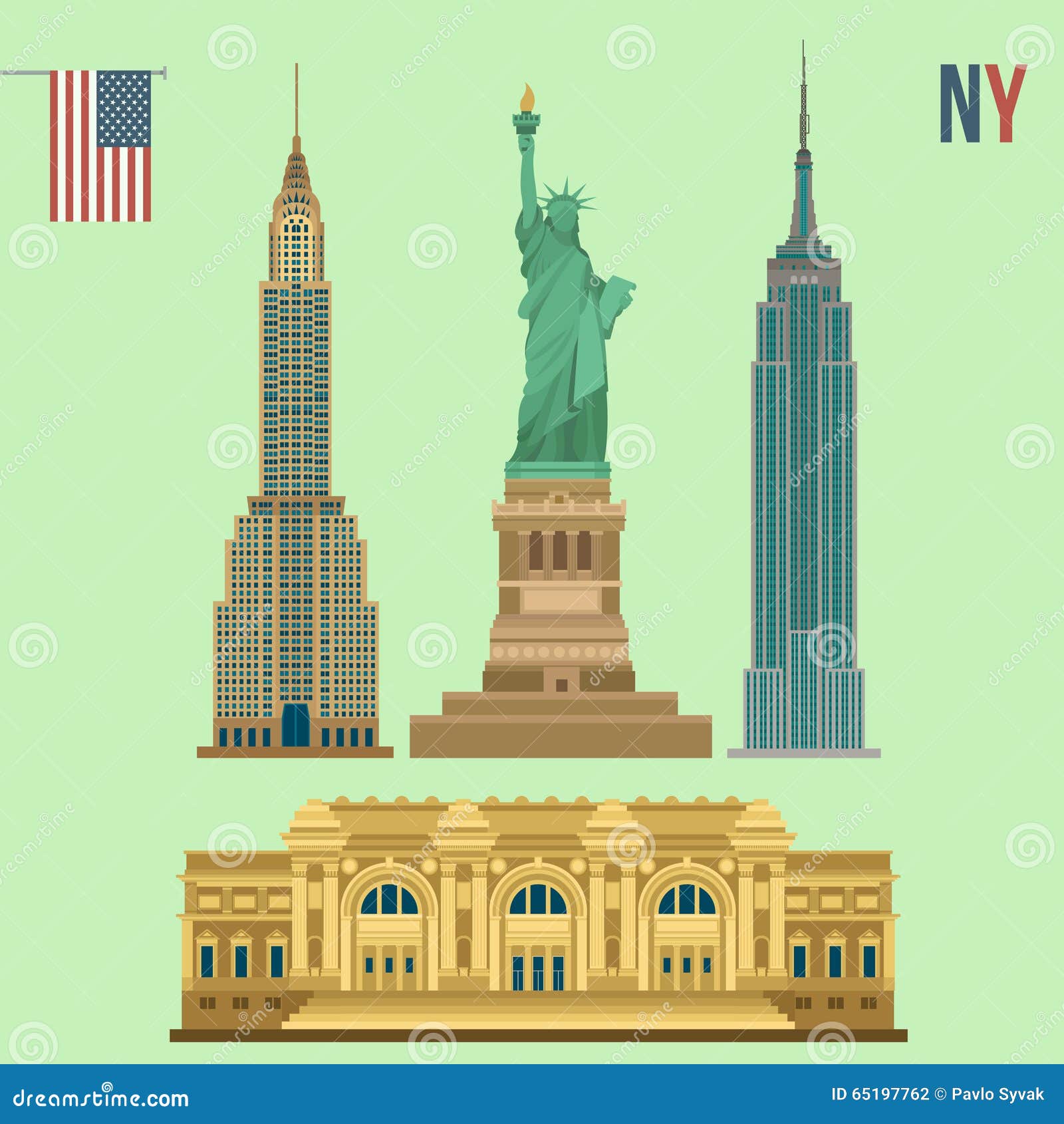 Reeks Beroemde Gebouwen Van New York Redactionele Fotografie ...