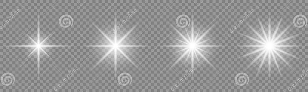Reeks Het Gloeien Lichteffect En Sterren Glanzende Ster Vector ... Reeks Het Gloeien Lichteffect En Sterren Glanzende Ster Vector ...