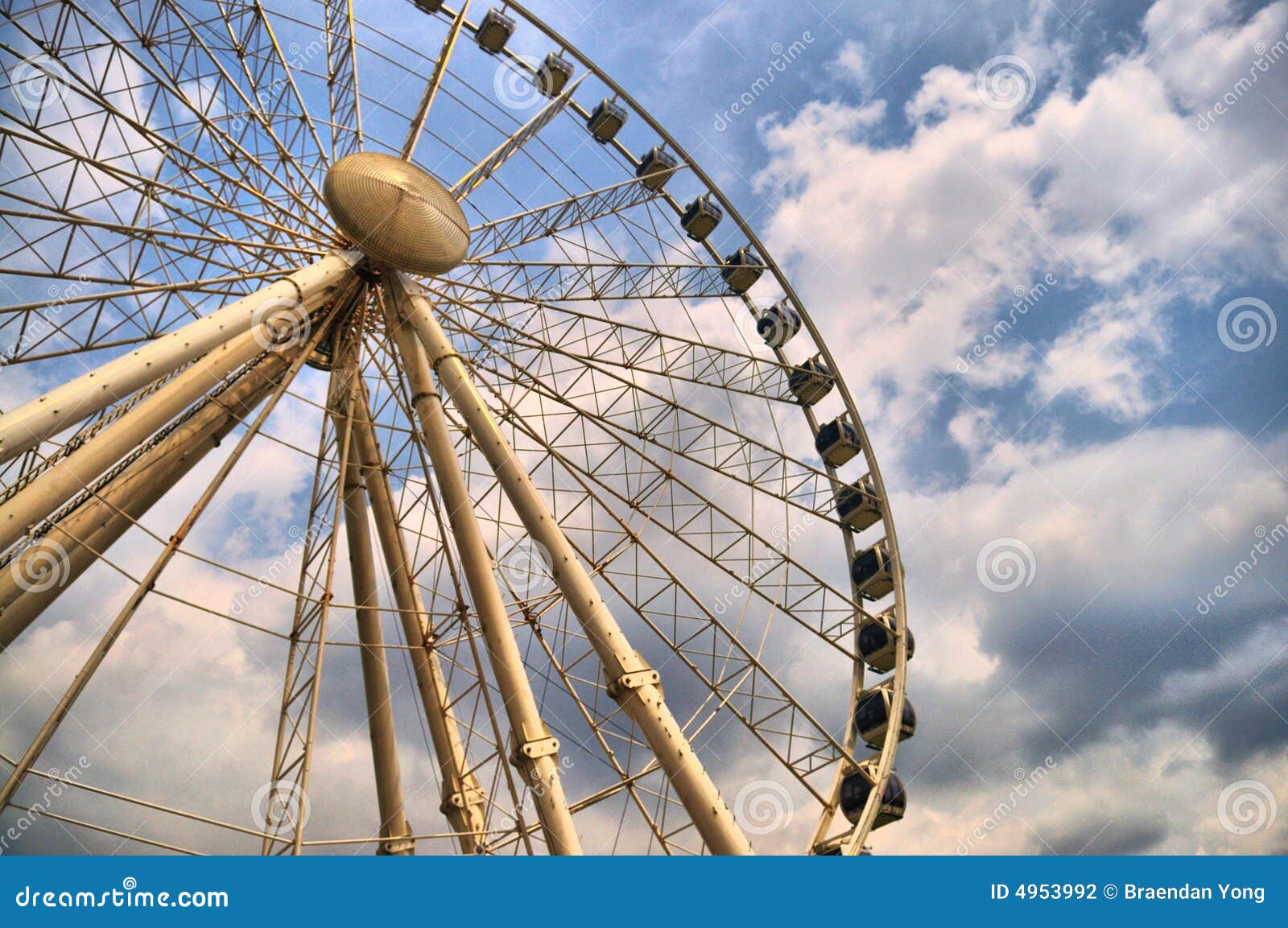 Reeks I van het reuzenrad stock foto. Image of stedelijk - 4953992