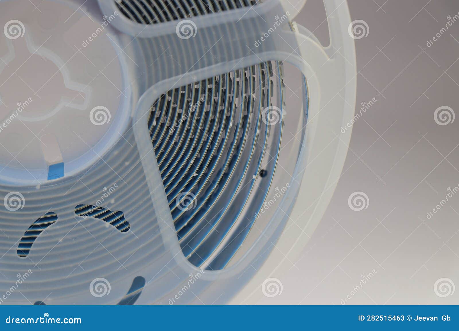 Reel of a Light Emitting Diode in a Strip. LED Light Tape for ...