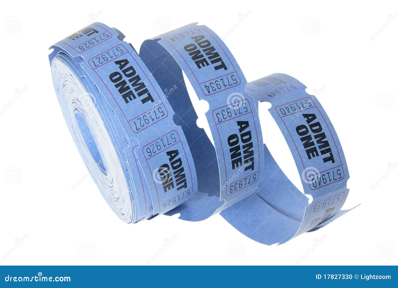 Reel of Movie Tickets stock photo. Image of tickets, coupons - 17827330