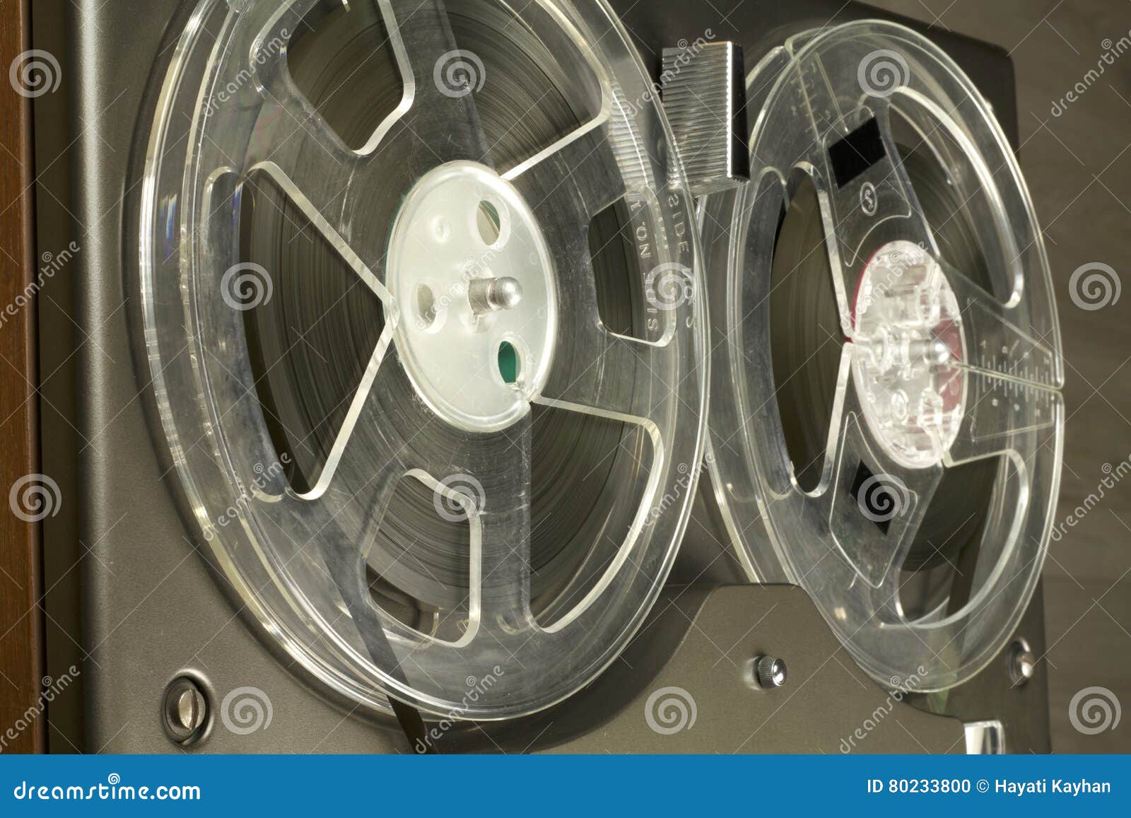 Reel To Reel Player and Recorder. Stock Photo - Image of record ...