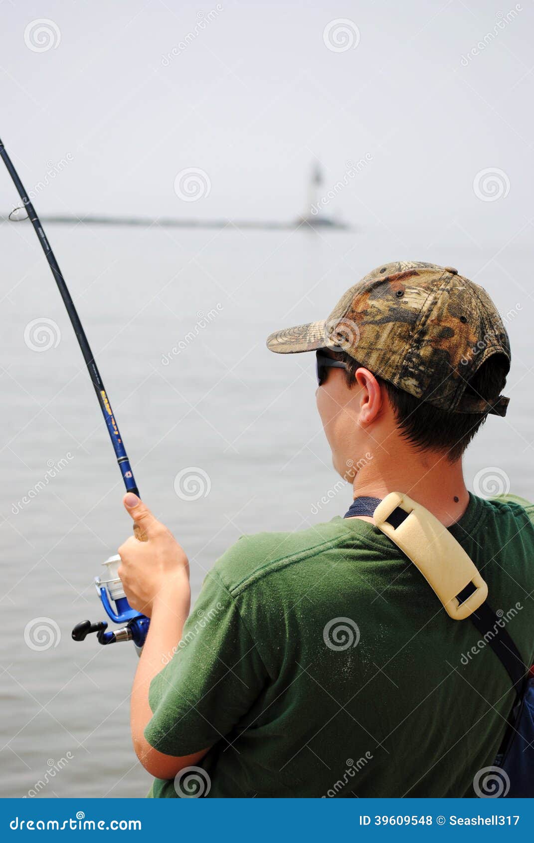 Reeling it in stock photo. Image of recreation, sport - 39609548