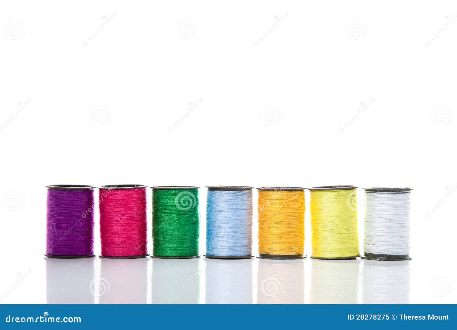 Reels of cotton stock image. Image of background, design - 20278275